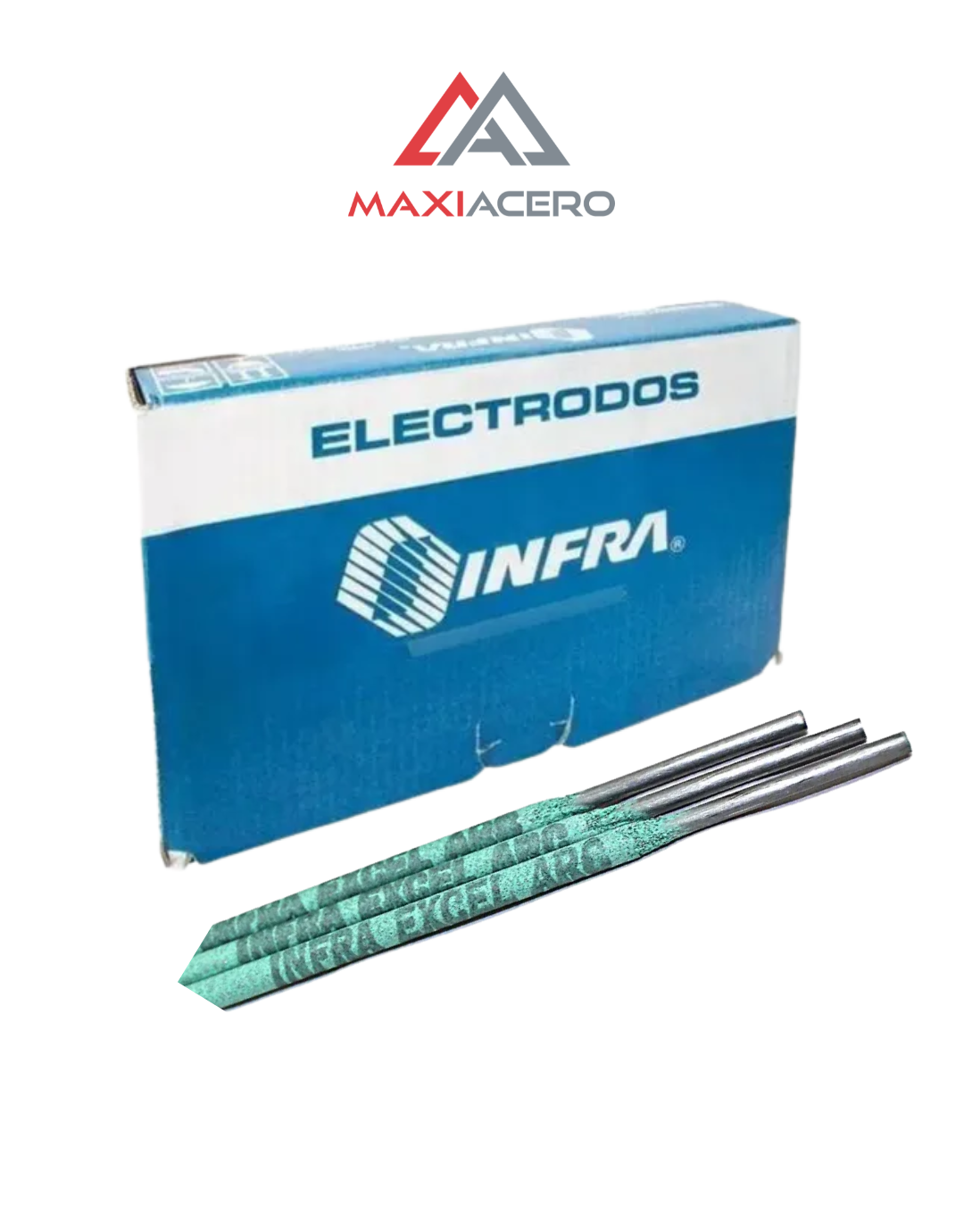 Soldadura 6013 1/8 Verde 20 Kg Electrodo Infra – Maxiacero